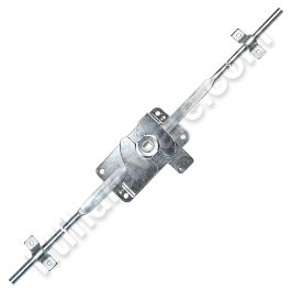 3-PT Latch Set with Stamped Cam - Left Handed - Zinc Plated - Handle ...
